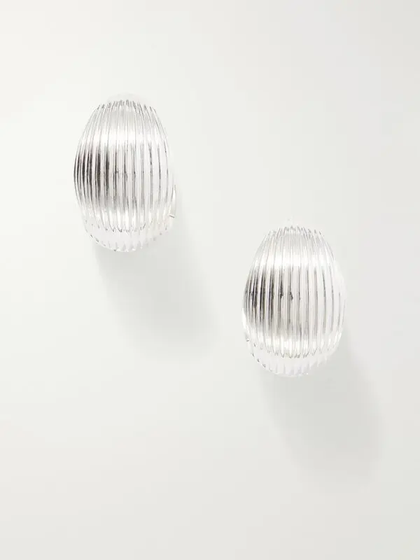 SOPHIE BUHAI Xl Reversible Sterling Earrings - Silver