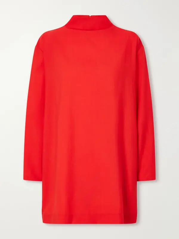 WILLY CHAVARRIA Mercedes Wool Mini Dress