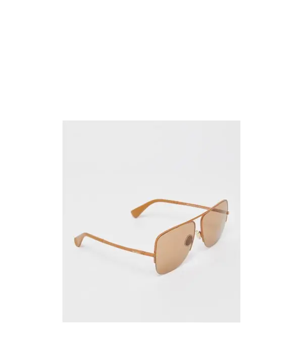 Max Mara Metal Aviator Sunglasses