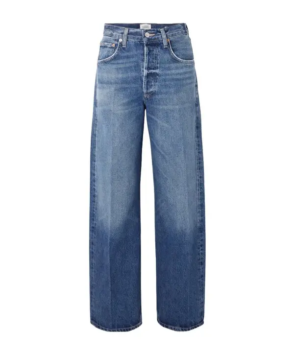 Citizens Of Humanity Ayla Baggy High-rise Jeans - Blue
