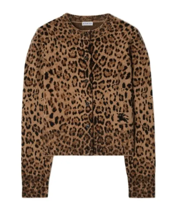 Burberry Logo Detailed Knitted Cardigan