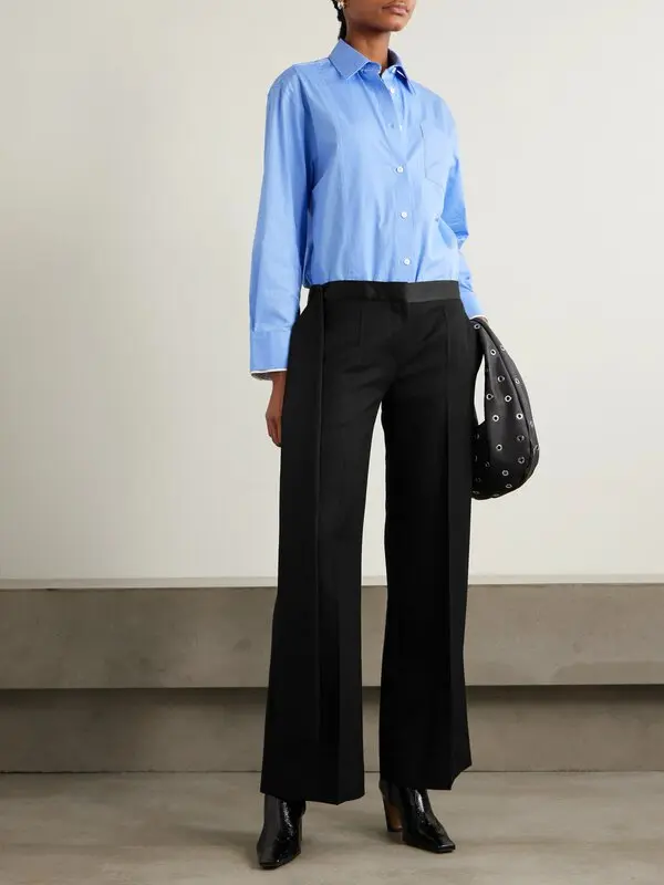 Victoria Beckham Fitted Long Pants