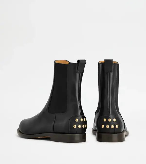 TOD'S Studded Chelsea Boots