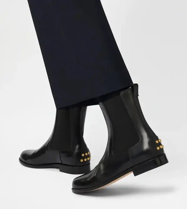 TOD'S Studded Chelsea Boots