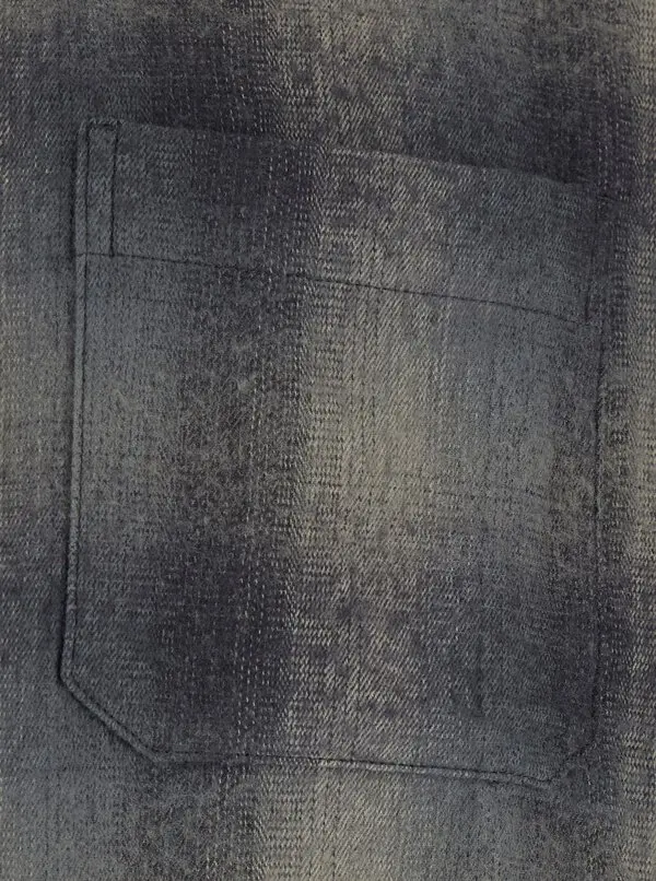 COOR Ombre Check One-pocket Shirt