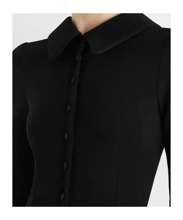 Dolce & Gabbana Wool Jersey Dress