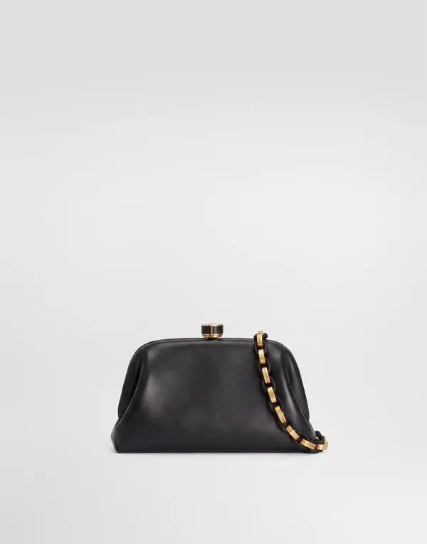 Dolce & Gabbana Mini Grandma Handbag In Plongé Nappa Leather