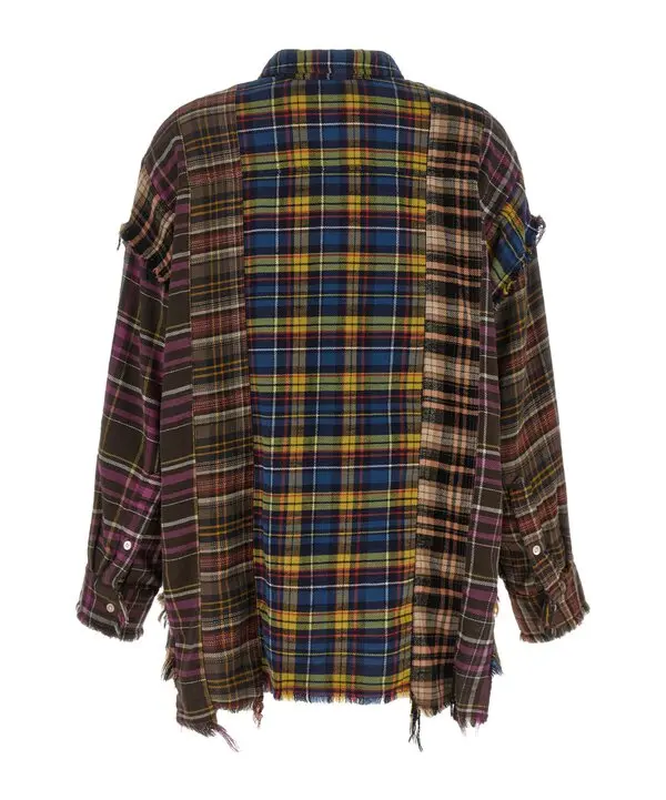 R13 Patchwork Shirt - Multicolor