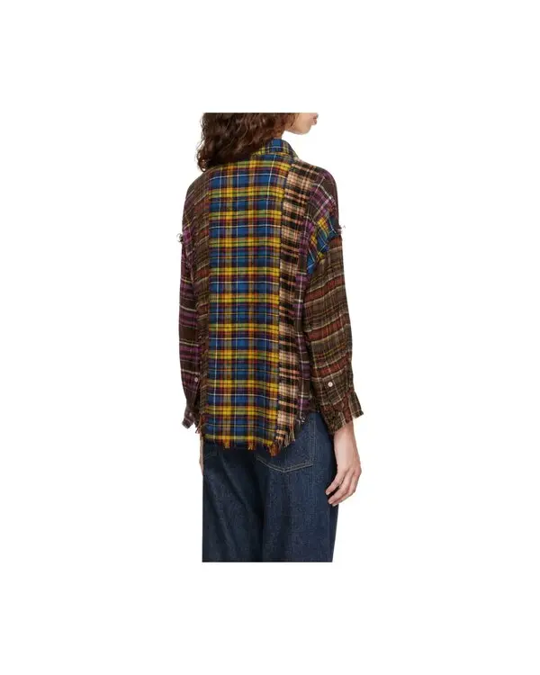 R13 Patchwork Shirt - Multicolor