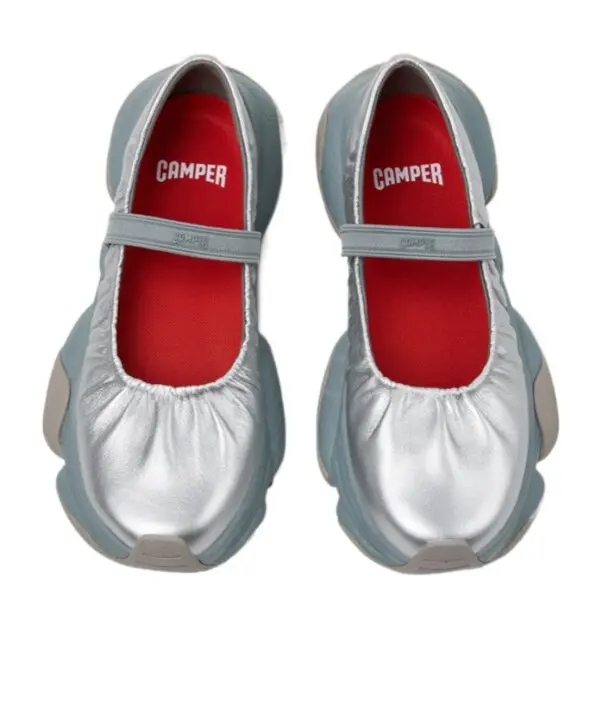Camper Karst 2 Elastic Strap Slip-ons - Grey