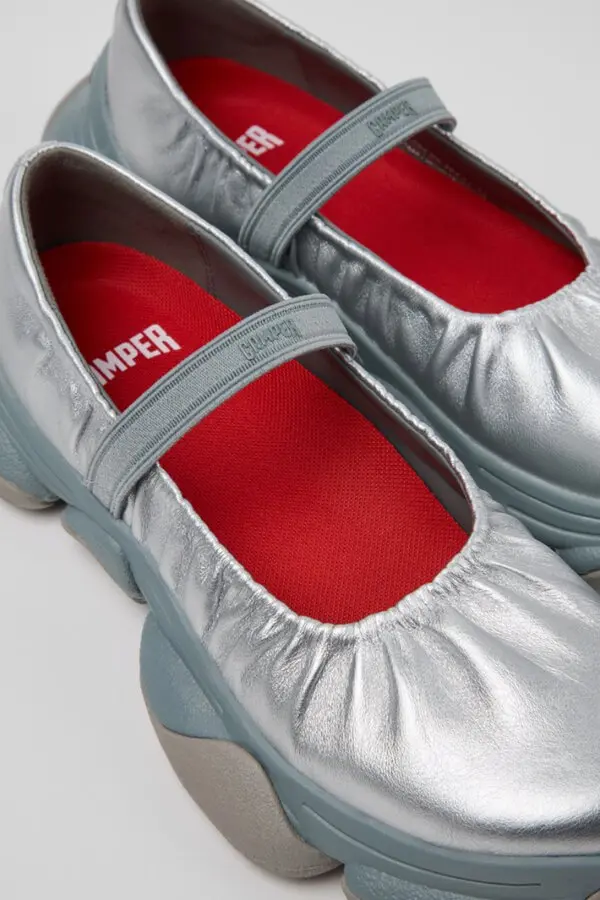 Camper Karst 2 Elastic Strap Slip-ons - Grey