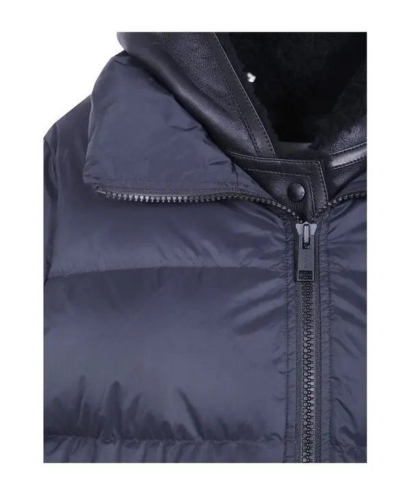 YVES SALOMON Long-sleeve Hooded Padded Jacket