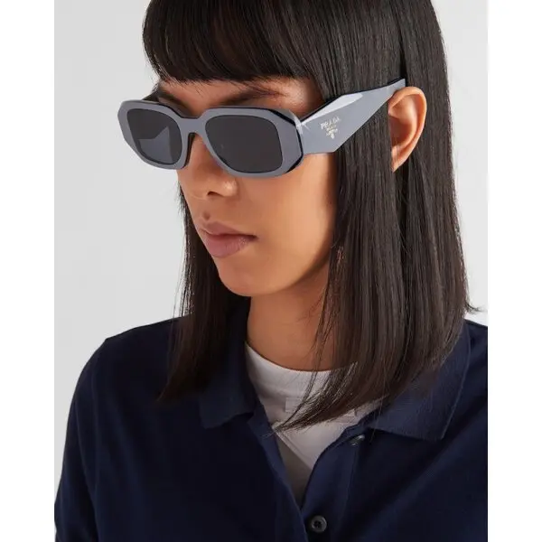 Prada Rectangular Frame Sunglasses