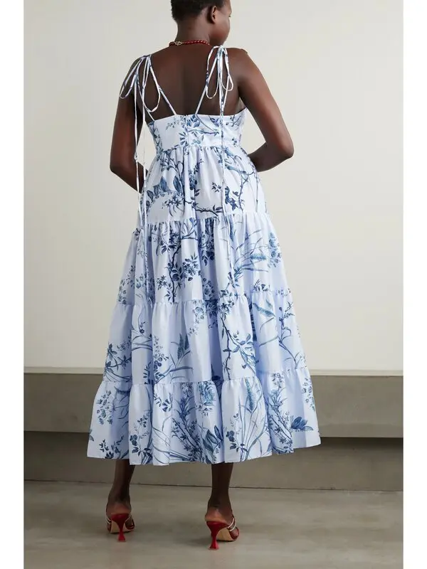 Erdem Cotton Floral Dress