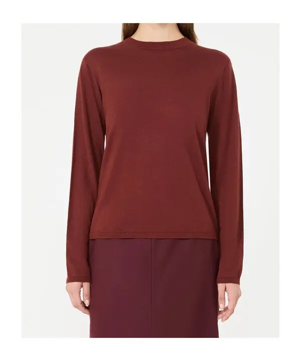 Max Mara Cashmere Yarn Crew-neck Sweater