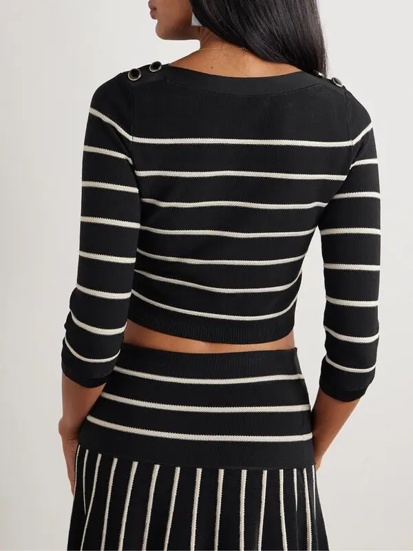 Zimmermann Striped Knit Sweater