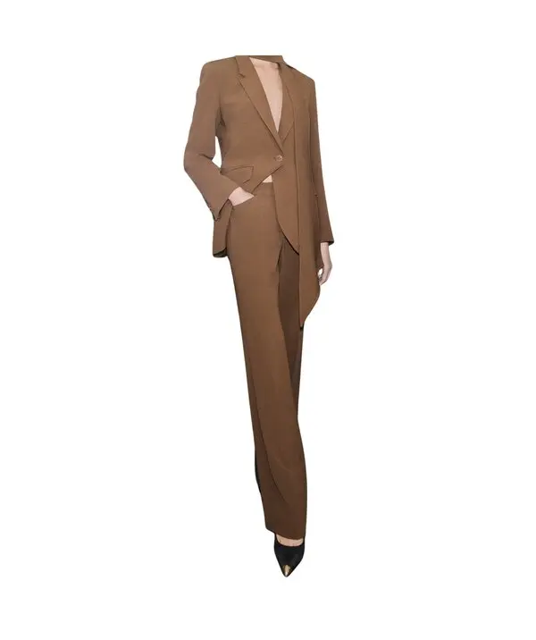 Marella Creased Casual Trousers