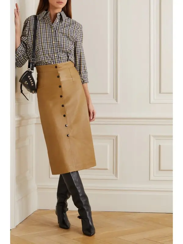 Isabel Marant Étoile Casual Leather Skirt