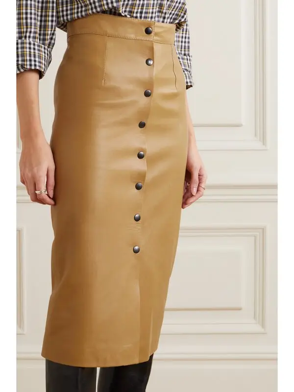 Isabel Marant Étoile Casual Leather Skirt