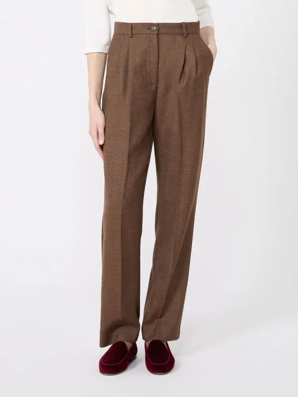 Max Mara Wool Carrot Trouser