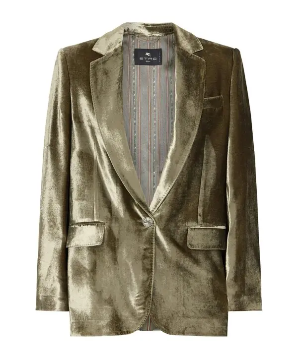 Etro Velvet Blazer