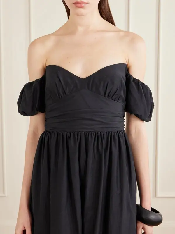 Matteau Organic Cotton-blend Midi Dress