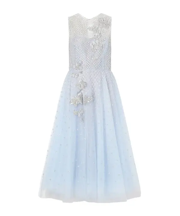 Oscar De La Renta Organza Dress