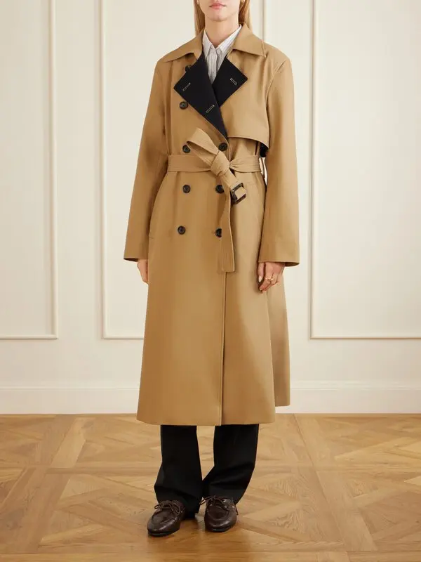Maria Mcmanus Organic Cotton-drill Trench Coat