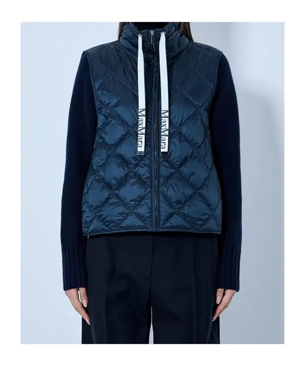 Max Mara Quilted Down Vest