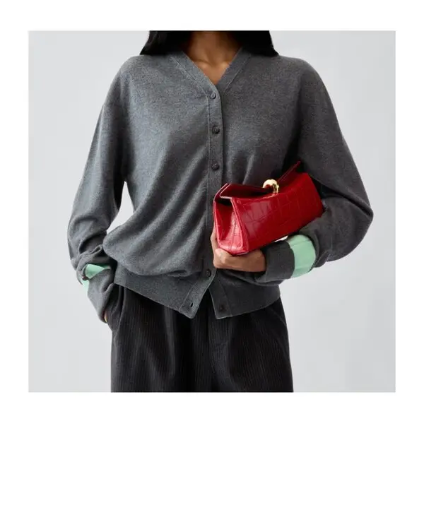 Jacquemus The Pablo Button-up Cardigan - Grey