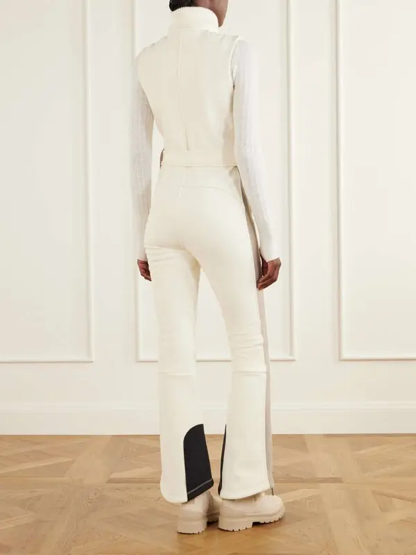 Cordova Hana Belted Shell Ski Suit - Ecru