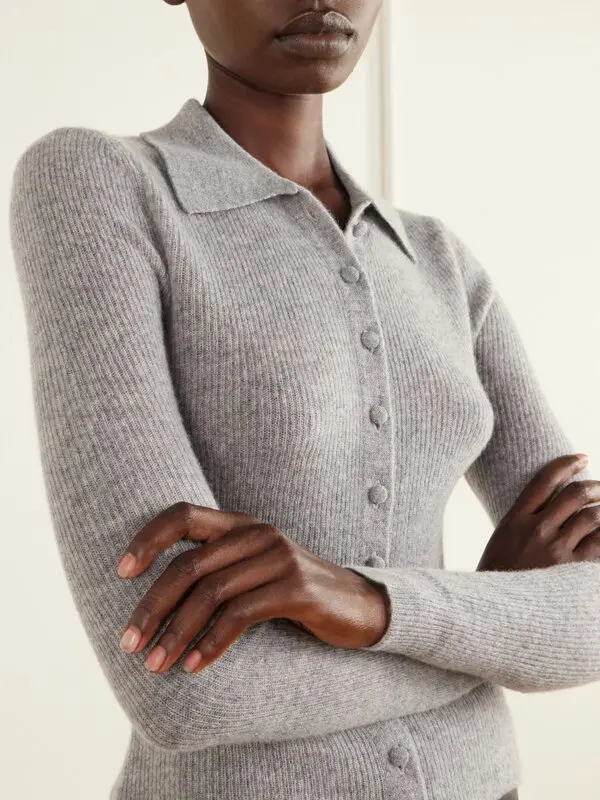 Citizens Of Humanity Ribbed Cashmere And Wool-blend Cardigan