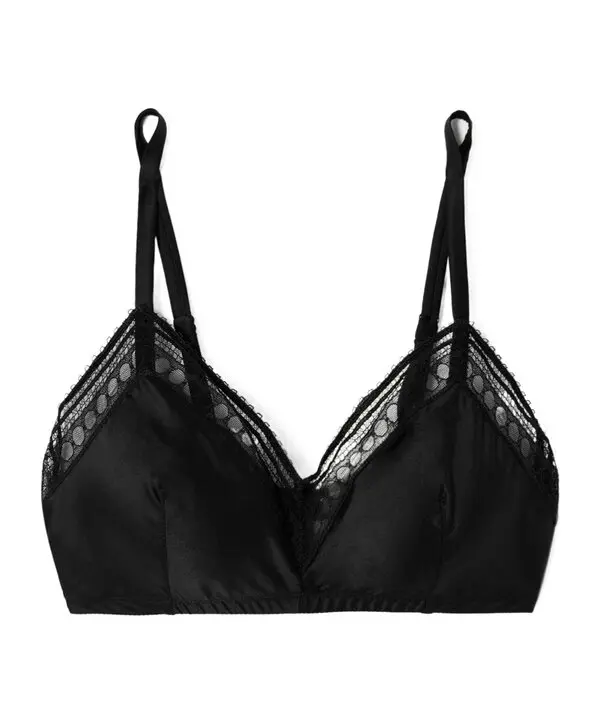 ERES Textured Bra - Black