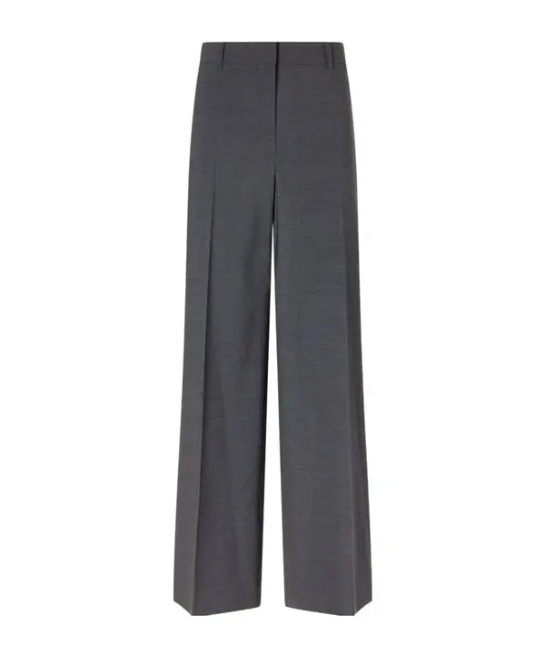 Theory Stretch-wool Straight-leg Pants