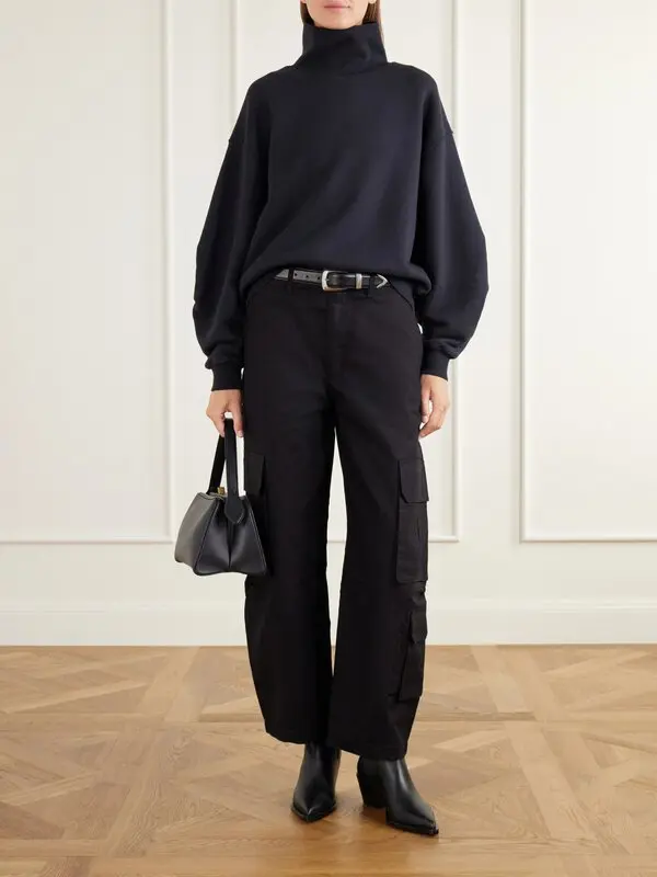 AGOLDE Loose-fitting Fleece Sweatshirt