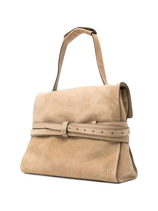 Moschino Belted Top Handle Handbag