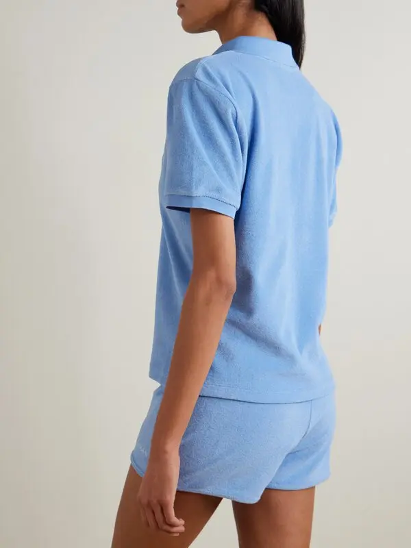 Hunza G Cotton Polo Shirt