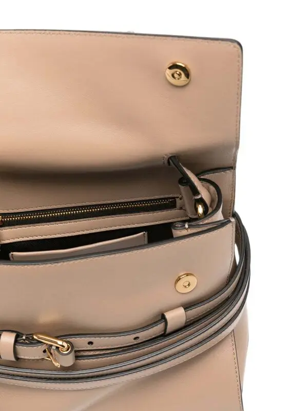 Moschino Belted Top Handle Handbag