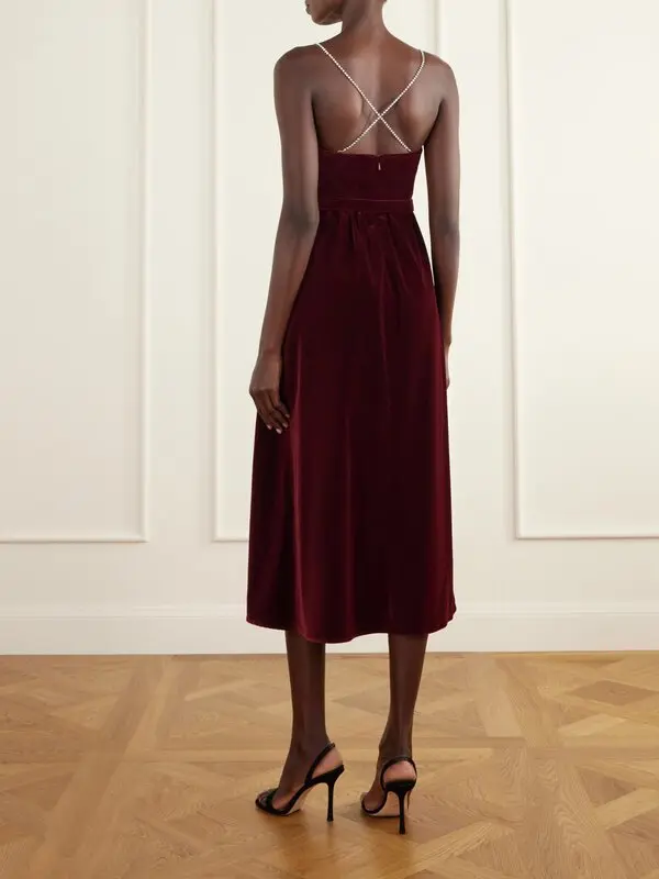 Borgo De Nor Velvet Dress