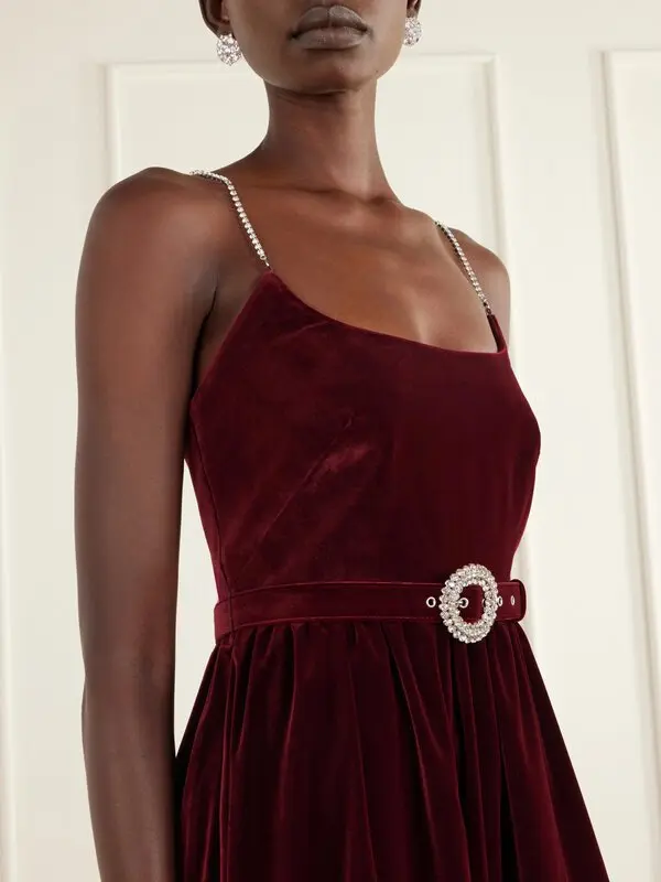 Borgo De Nor Velvet Dress