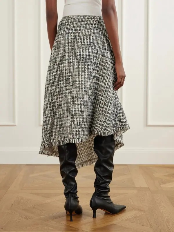 Proenza Schouler Layne Tweed Midi Skirt