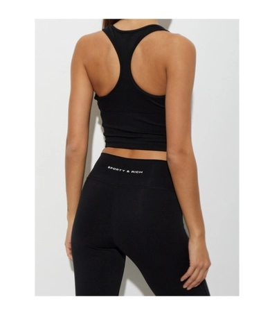 SPORTY  RICH Logo Sports Bra