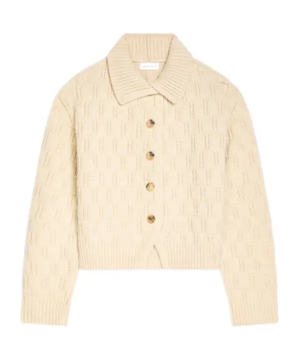 Dries Van Noten Textured Wool Cardigan