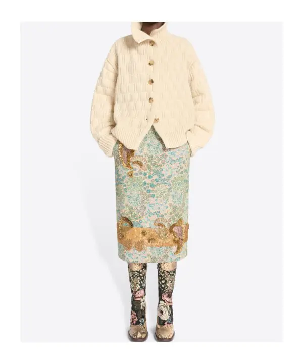 Dries Van Noten Textured Wool Cardigan