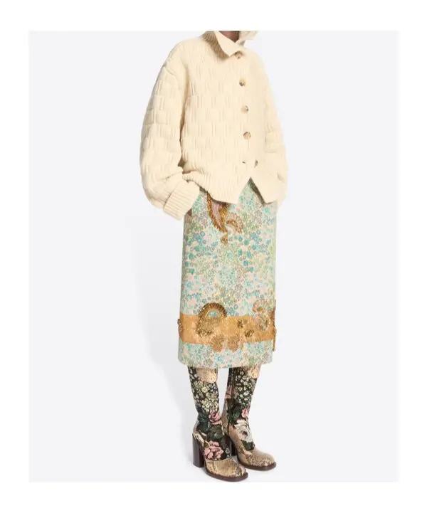 Dries Van Noten Textured Wool Cardigan