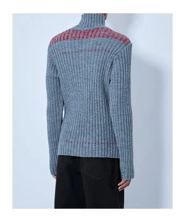 Dries Van Noten Ribbed Turtleneck Sweater