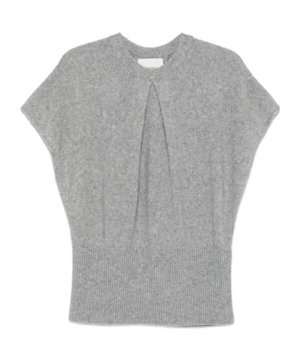 LISA YANG Annelie Pleated Sweater