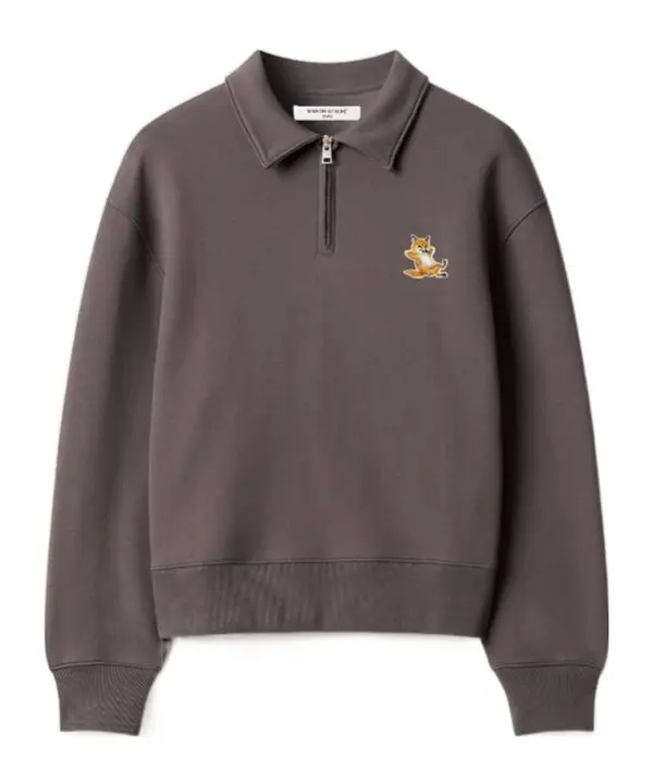 Maison Kitsuné Chillax Fox Polo Sweatshirt