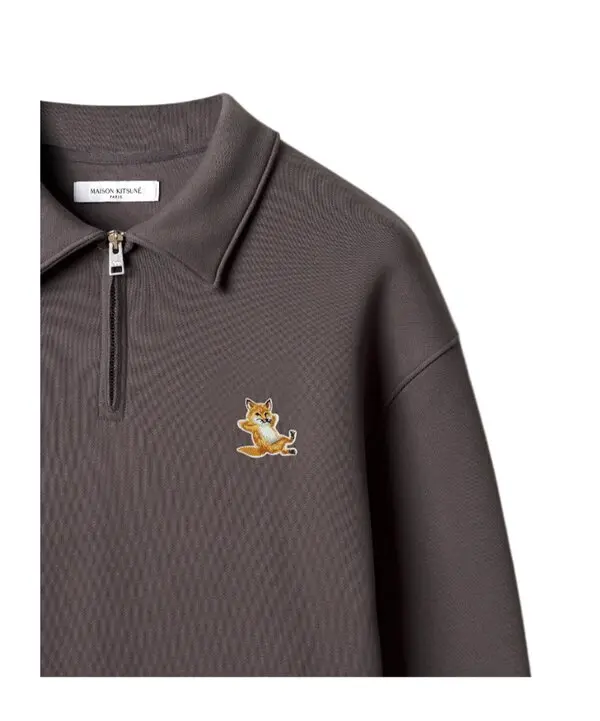 Maison Kitsuné Chillax Fox Polo Sweatshirt