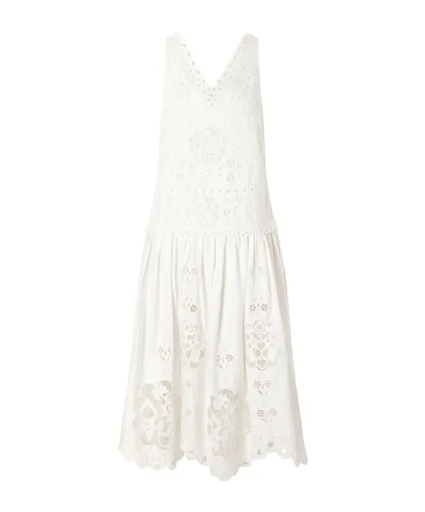 Sea Cotton-blend Dress